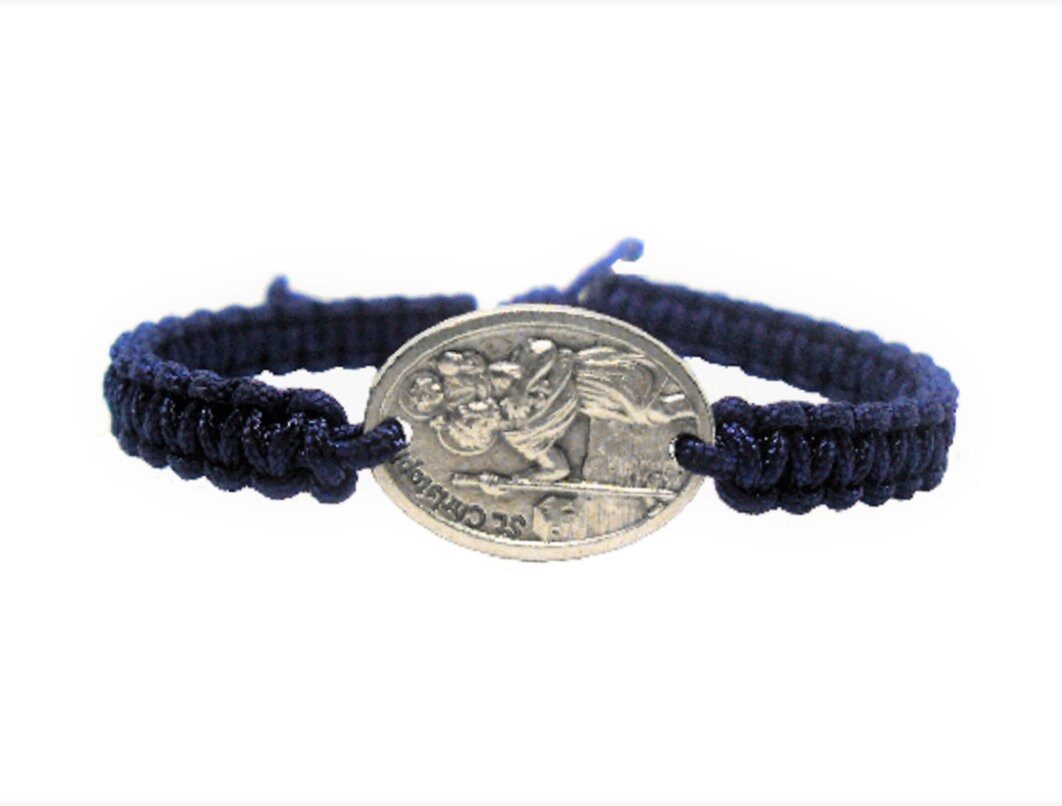 St Christopher bracelet catholic bracelet protection | Etsy