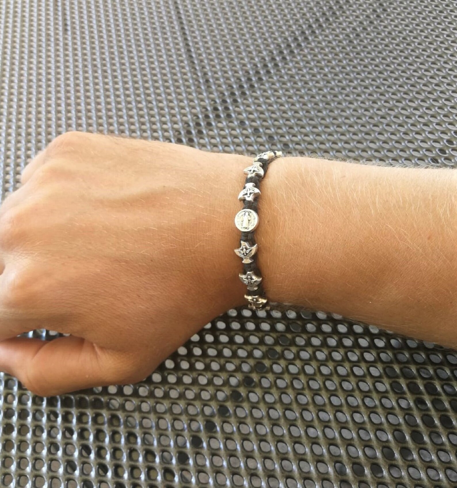 Holy Spirit Bracelet Catholic Saint Medal Bracelet Rosary - Etsy