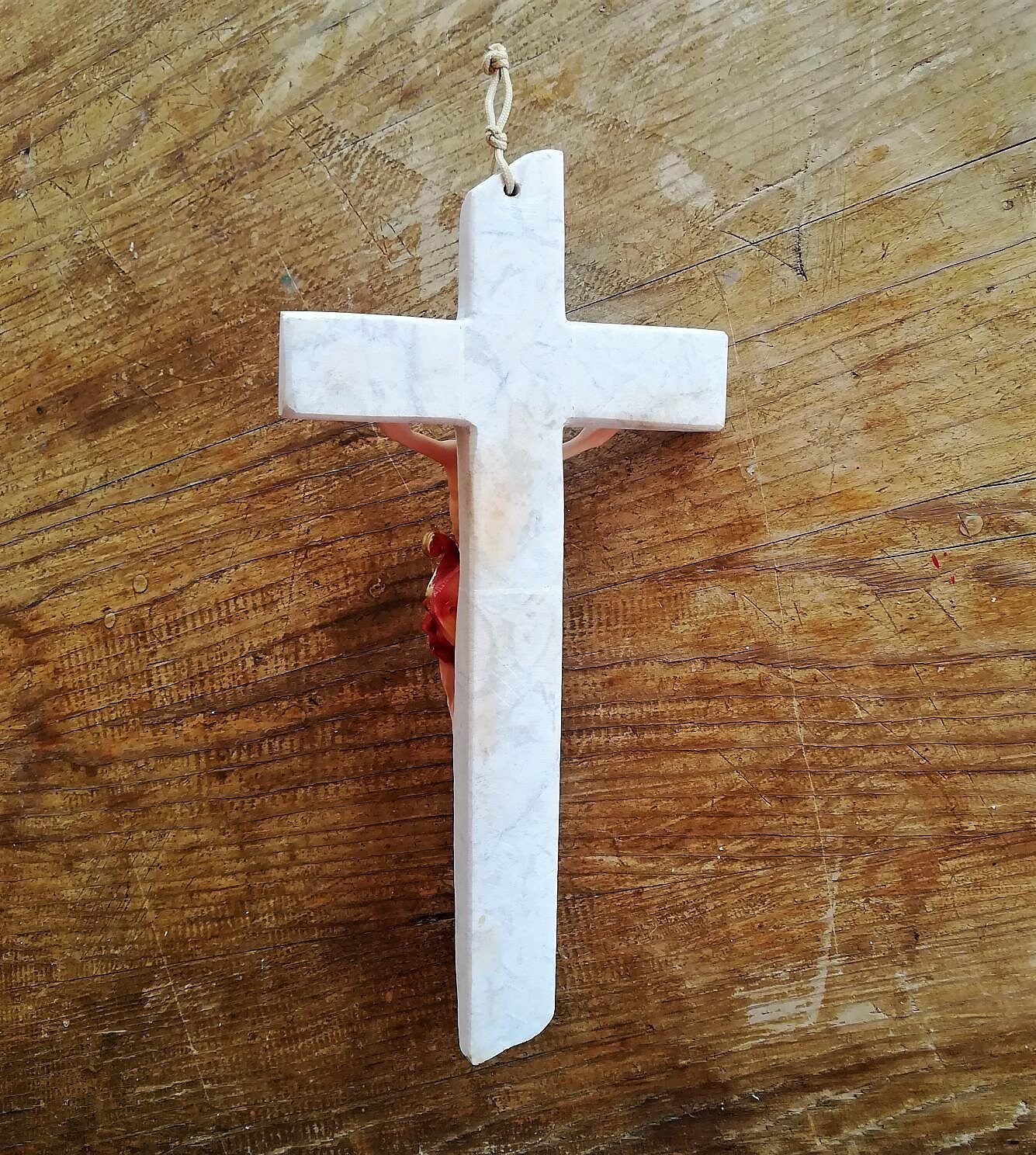 Large Catholic Wall Cross With Crucifix 13 Inch - Etsy