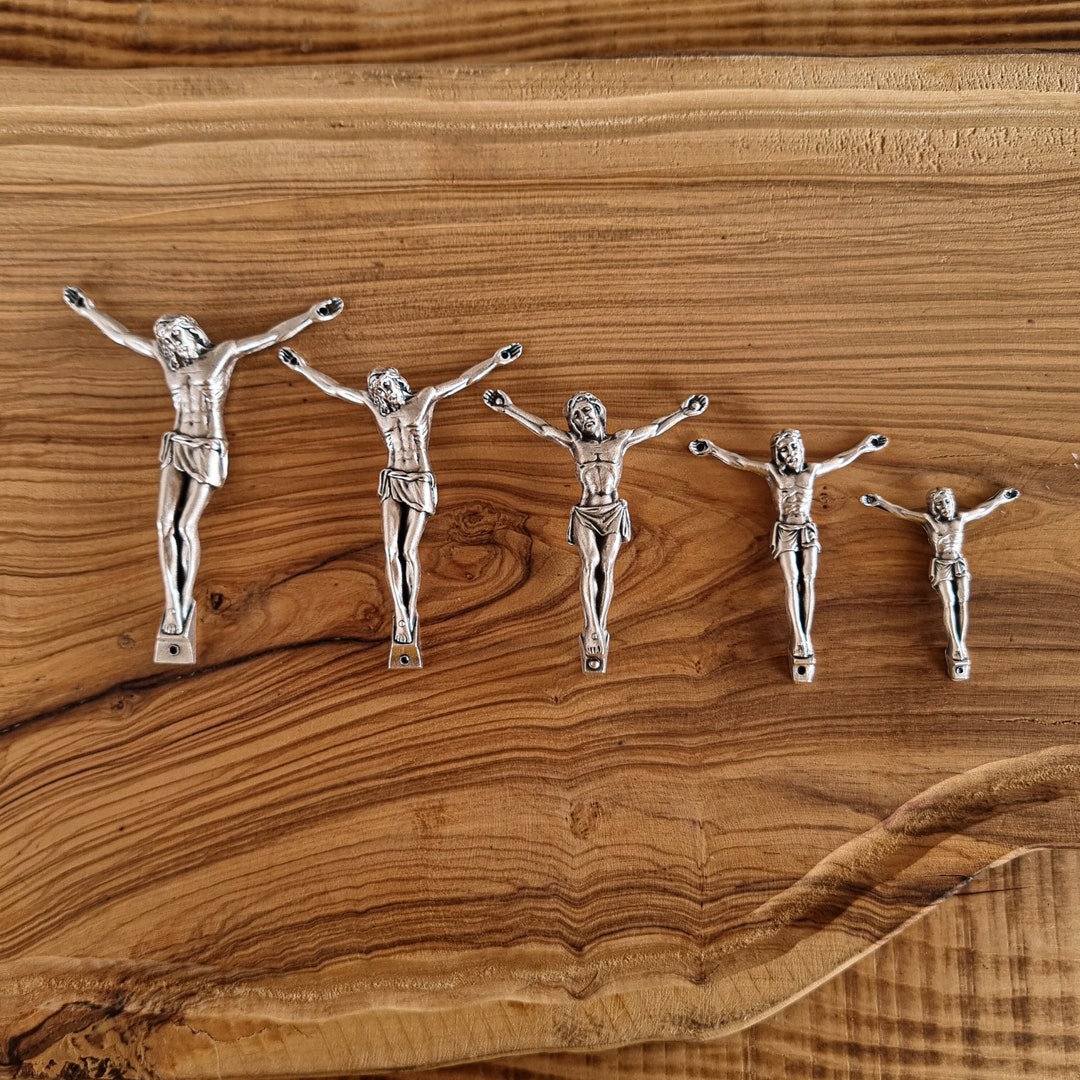 Jesus Corpus for Crucifix With INRI, 1.5" Tall - 3.5" Tall, Cross for ...