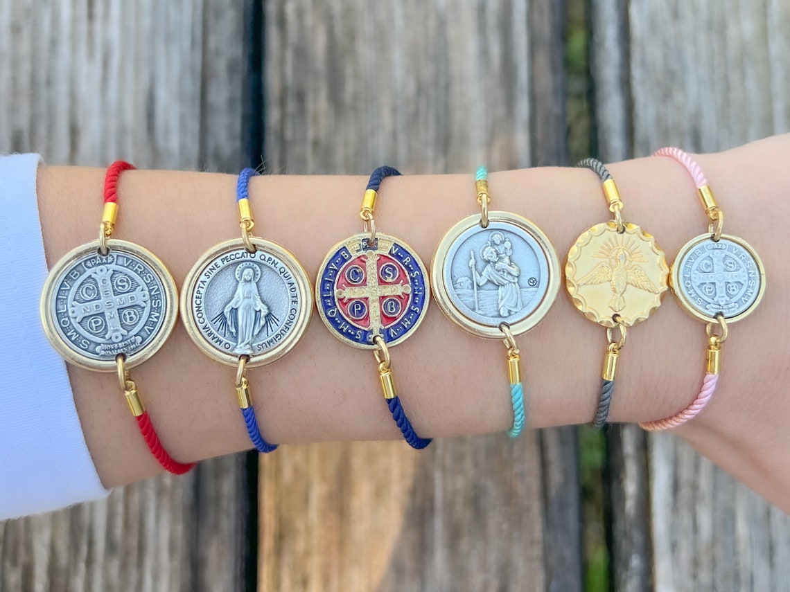 St Francis Xavier Medal Bracelet Saint Francis Xavier Cabrini - Etsy