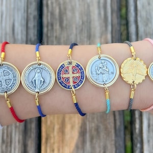 St Francis Xavier Medal Bracelet, Saint Francis Xavier Cabrini Charm ...