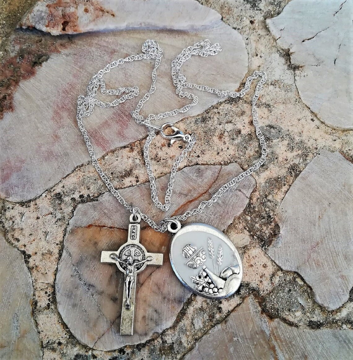 First Communion Necklace Communion Gift Girls Catholics - Etsy