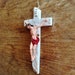 Large Catholic Wall Cross With Crucifix 13 Inch - Etsy