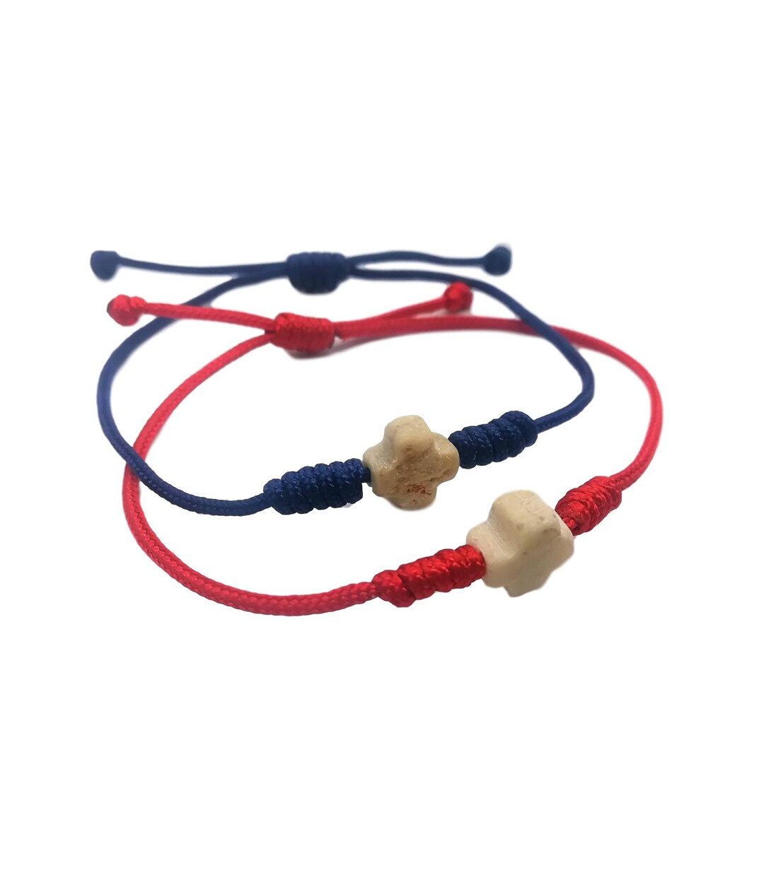 Cross Bracelets for Couples With Medjugorje Stone, Catholic Bracelets ...