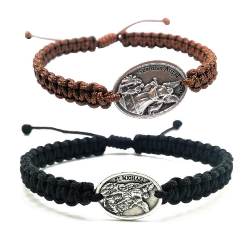 Medal St Michael Bronze - Etsy