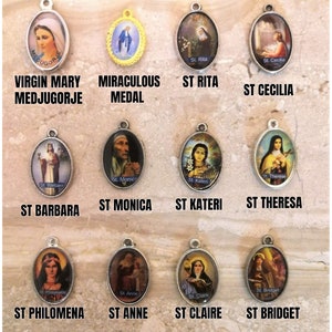 Catholic Saint Bracelet Religious Bracelet Patron Saint | Etsy