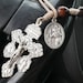 Steering Wheel Gearbox Catholic Car Accessories Rosary Pardon Crucifix ...