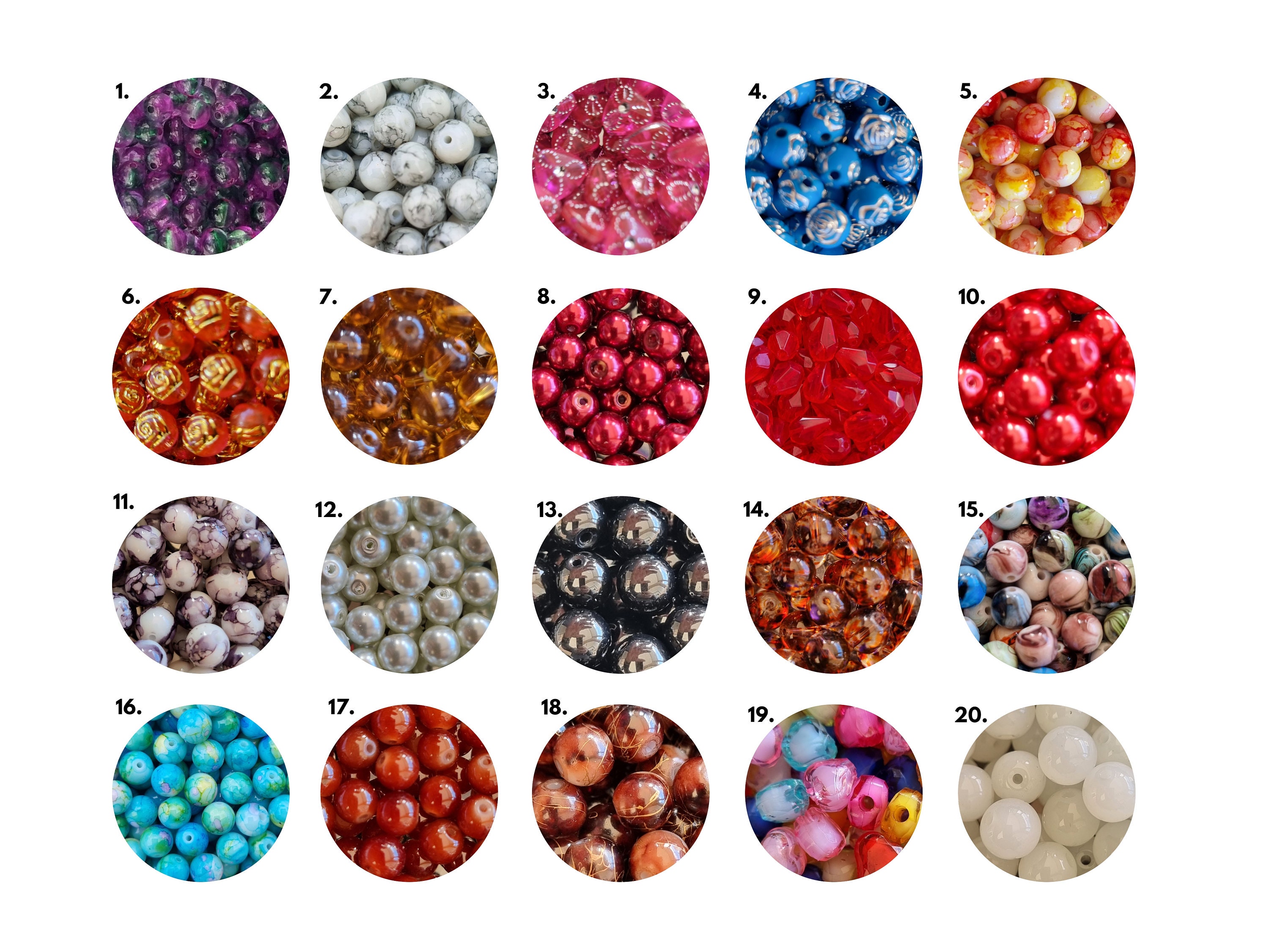 Holy Spirit Rosary Chaplet Holy Trinity Colorful Prayer Beads - Etsy