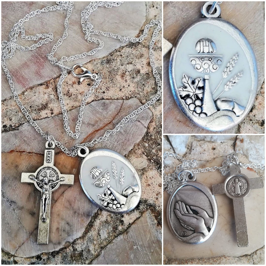 First Communion Necklace, Communion Gift Girls Catholics, Religious ...