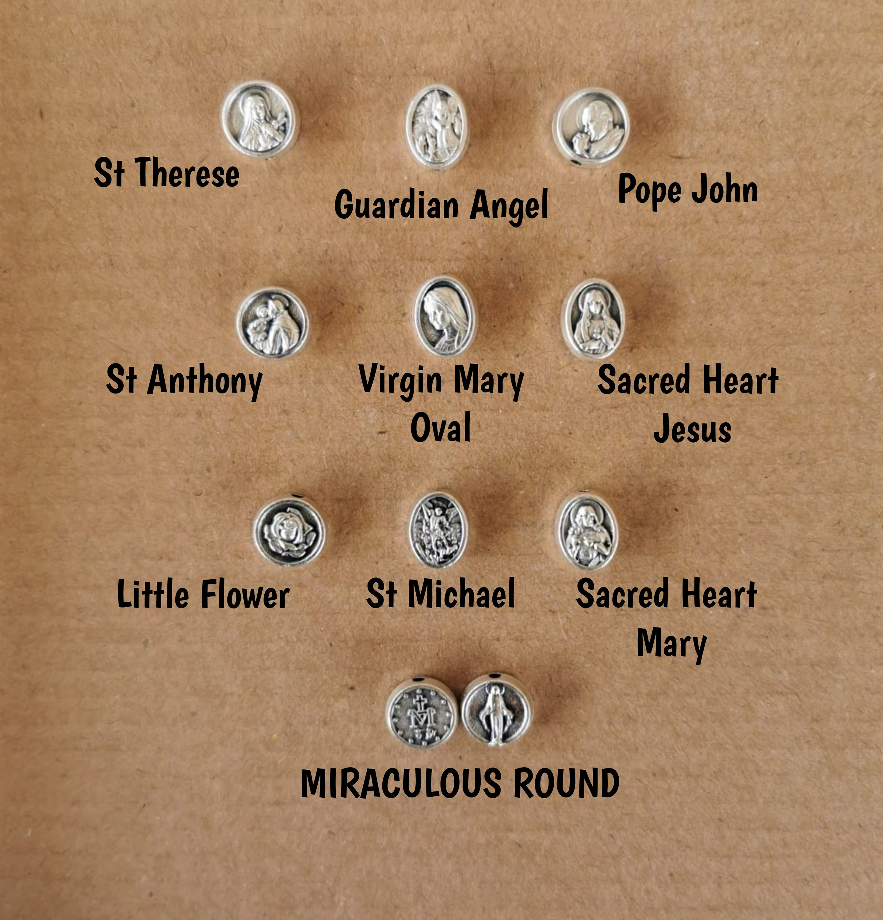 Catholic Saints Necklace, Blessing Necklace, Protection Necklace, Cross ...