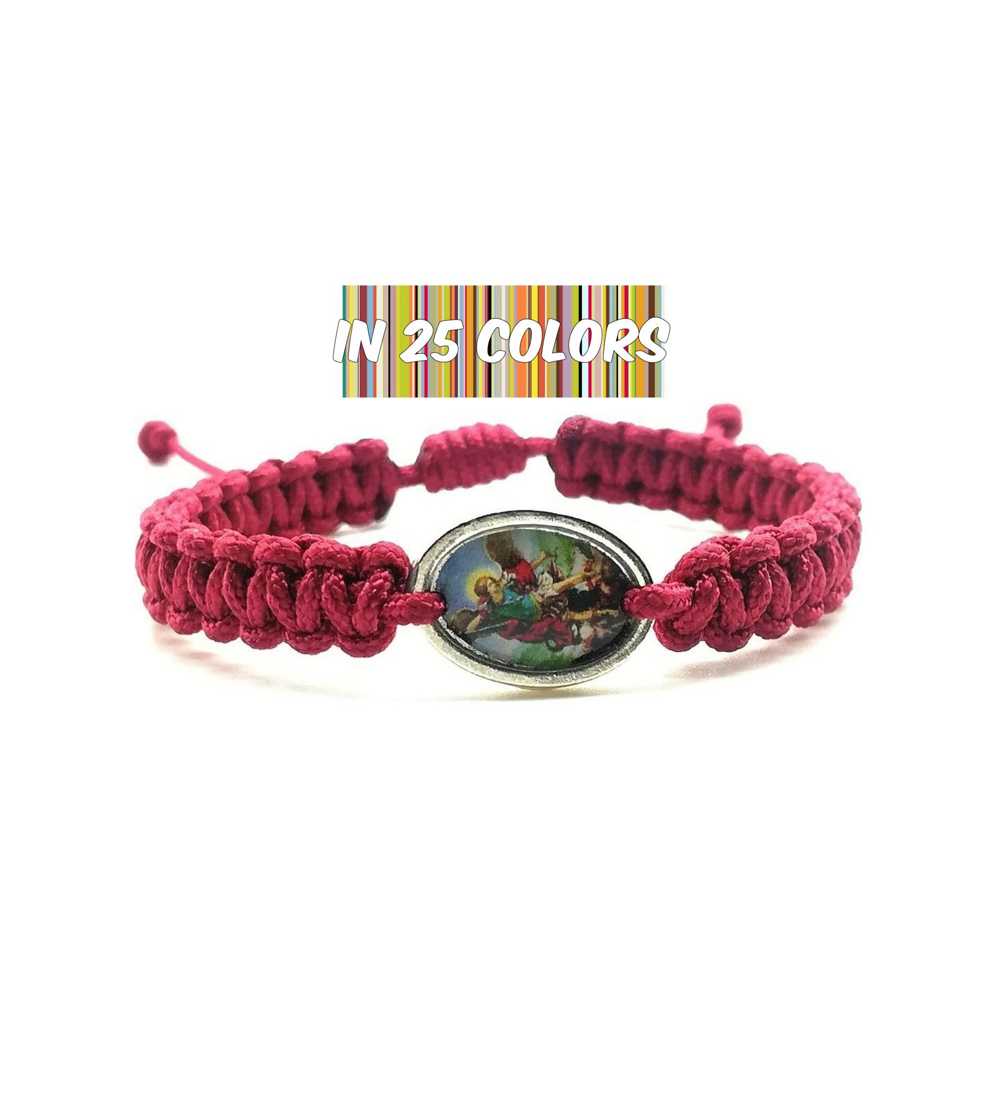 St Michael bracelet for kids boys bracelet first communion | Etsy