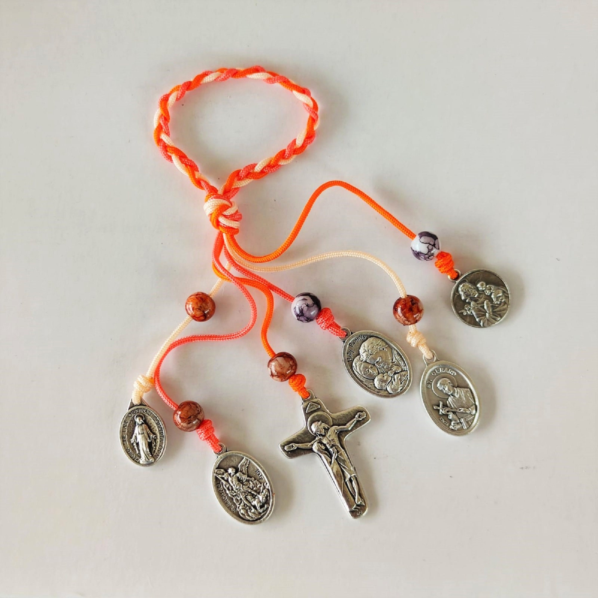 Protection From Evil Catholic Door Hanger / Choose Your Saints / Rear ...