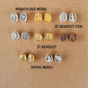 Catholic Saints Necklace, Blessing Necklace, Protection Necklace, Cross ...