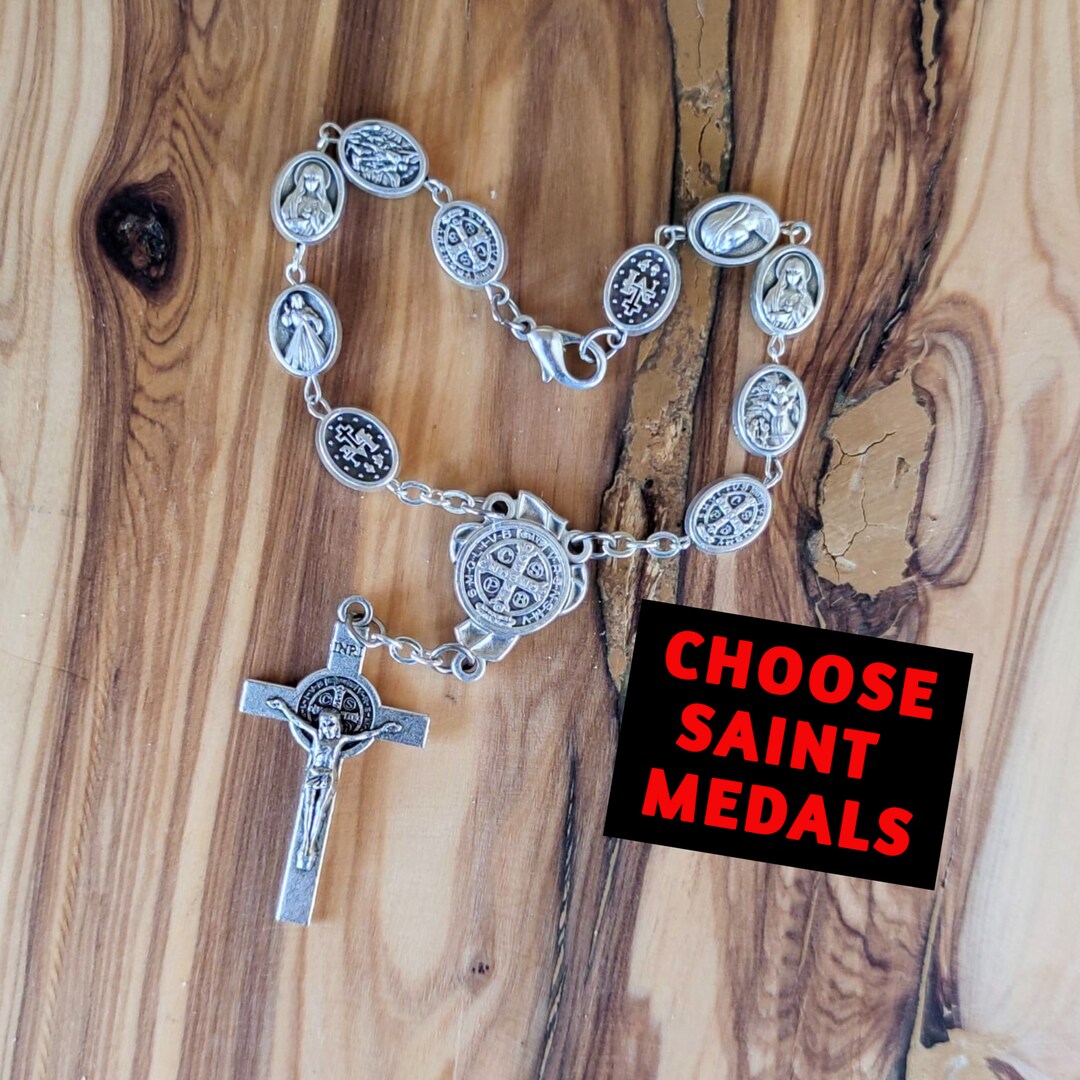 One Decade Rosary, Catholic Saints Bracelet, All Saints Bracelet ...