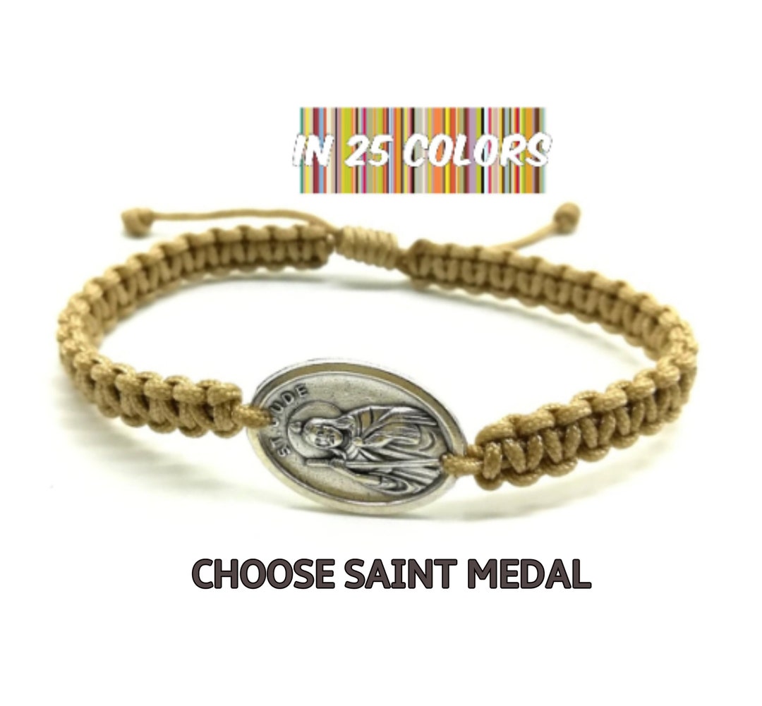 St Jude Bracelet, Saint Judas Thaddeus, San Judas Bracelet, Protection ...