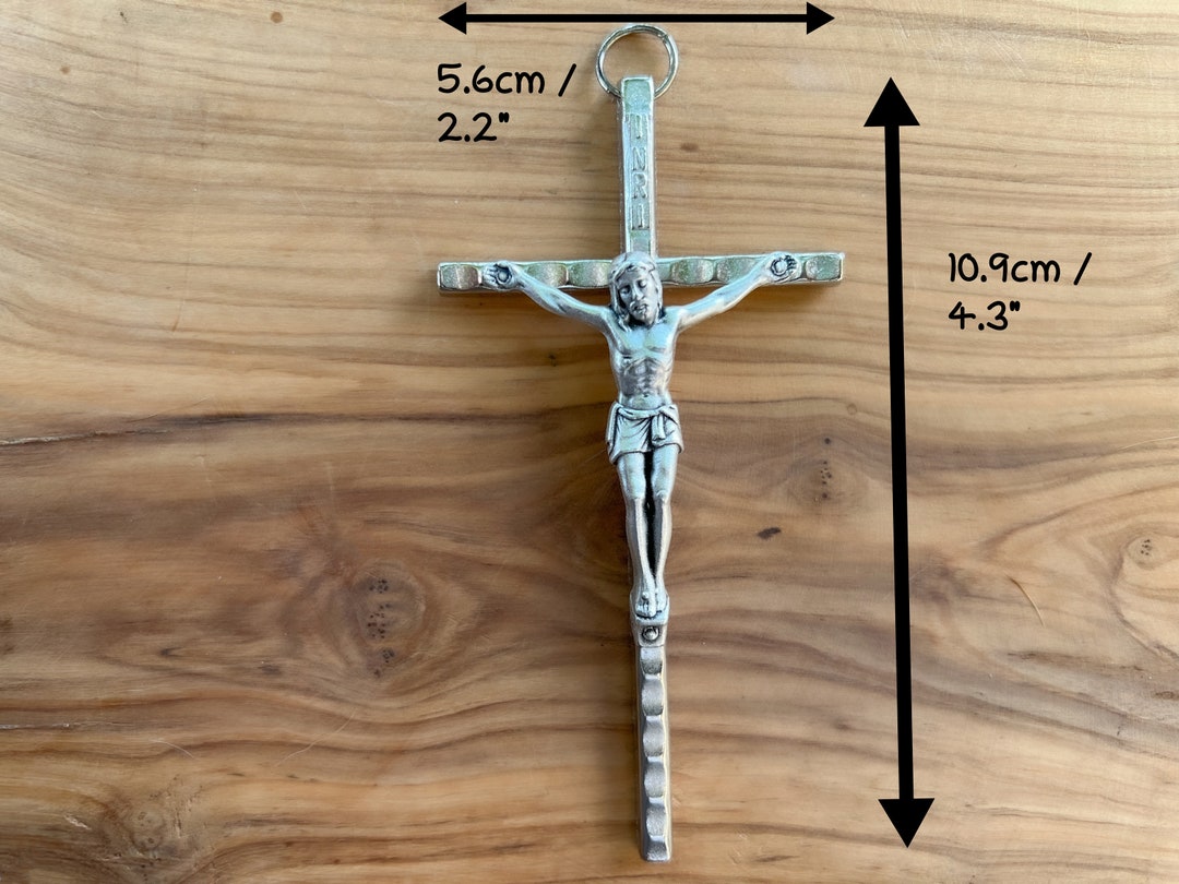 Catholic Cross Pendant Crucifix for Jewelry Rosary Necklace Making ...