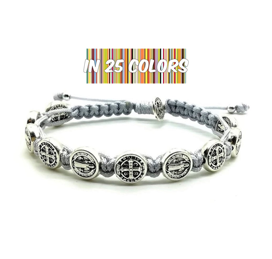 Protection Bracelets for Men Women Catholic Bracelet St - Etsy