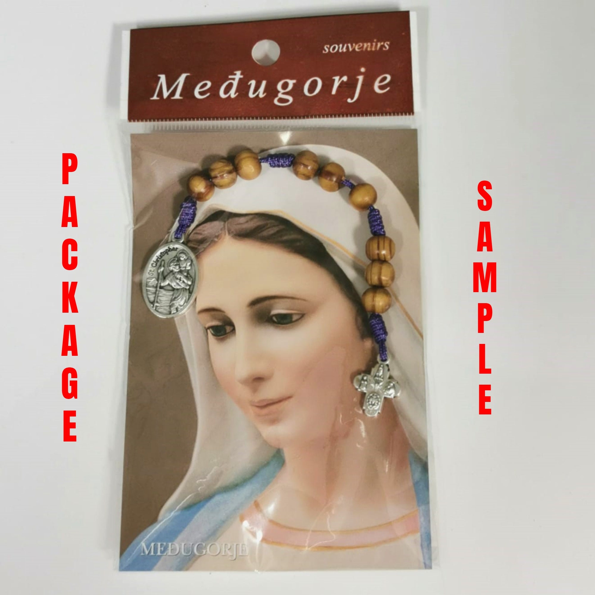 Pocket Rosary, Catholic Chaplet, Rosary Chaplet, Wooden Rosary, Chaplet ...