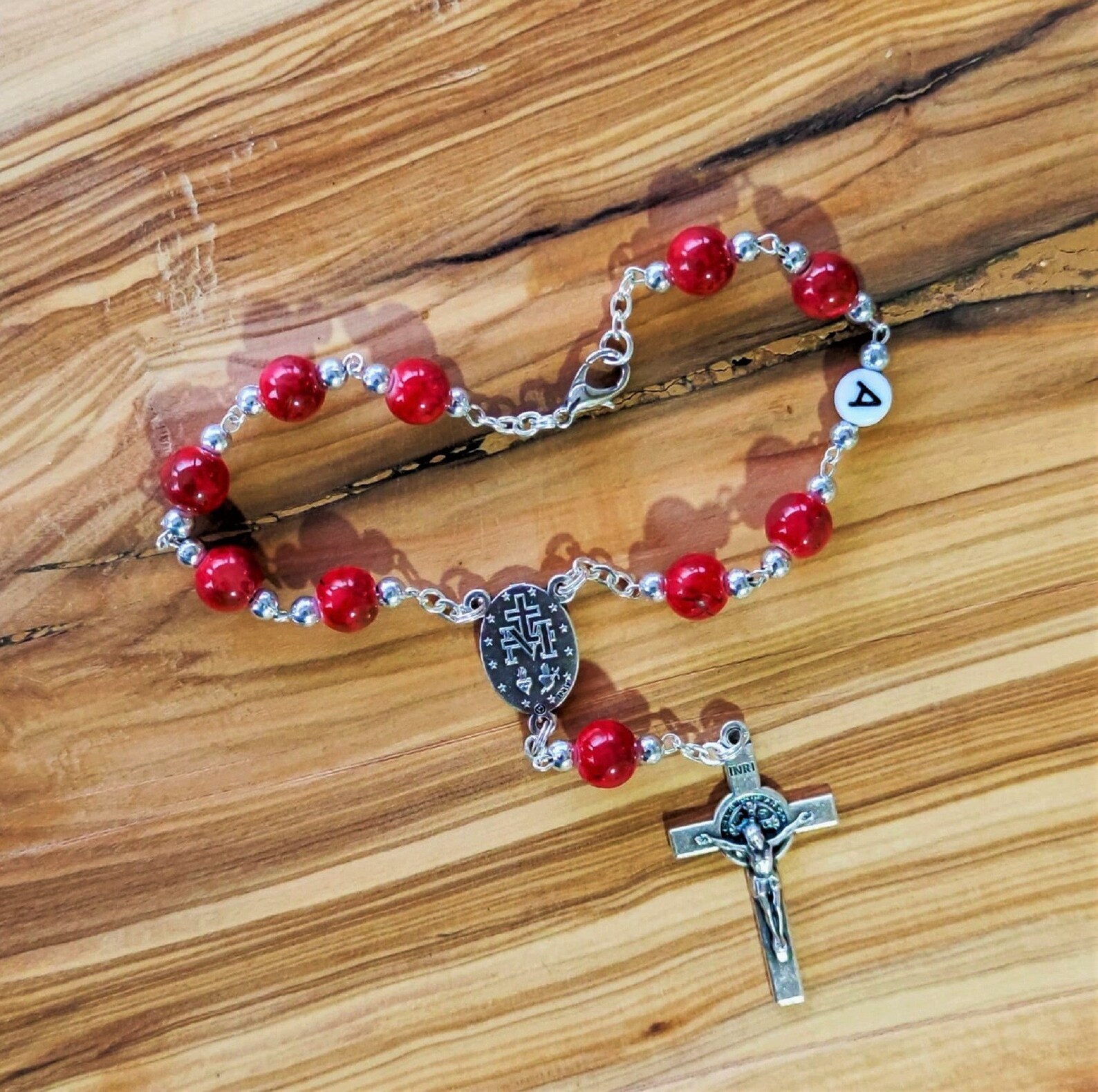 Auto Rosary, Personalized Rosary, Car Rosary, Miraculous Medal, Car ...