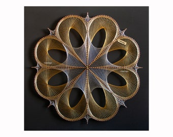 Abstract String Art | Etsy