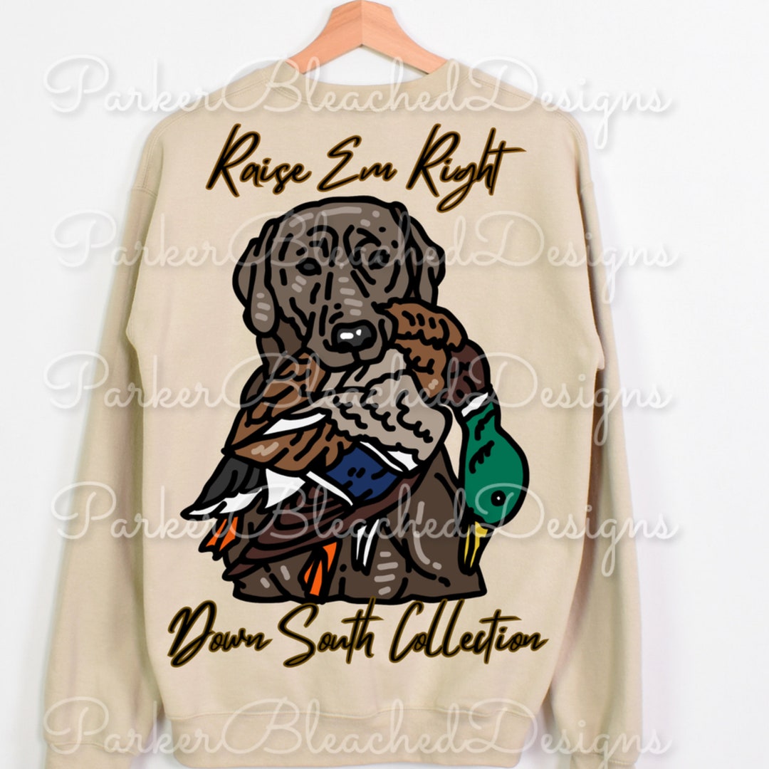 Raise 'em Right PNG, Hunting PNG, Duck Hunting PNG, Hunting Dog Png ...