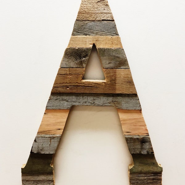 Reclaimed Wood Letters - Etsy