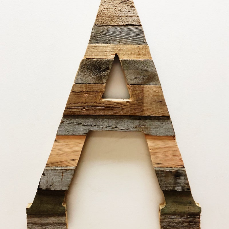 Reclaimed Wood Letters - Etsy