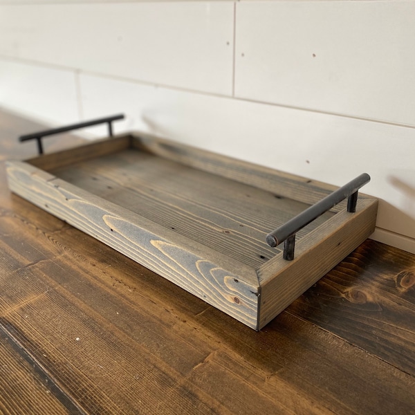 Reclaimed Wood Tray - Etsy