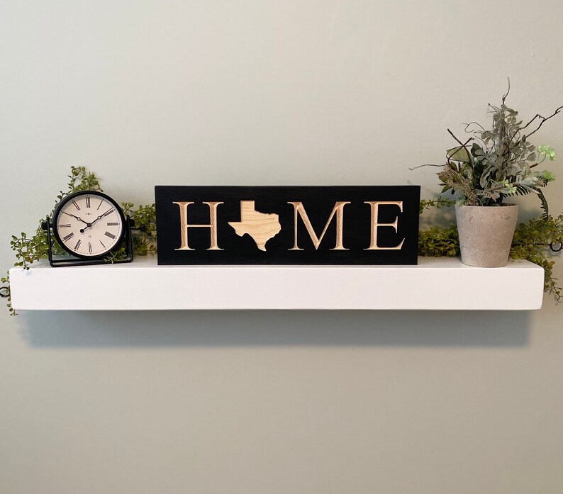 Texas home Sign - Etsy