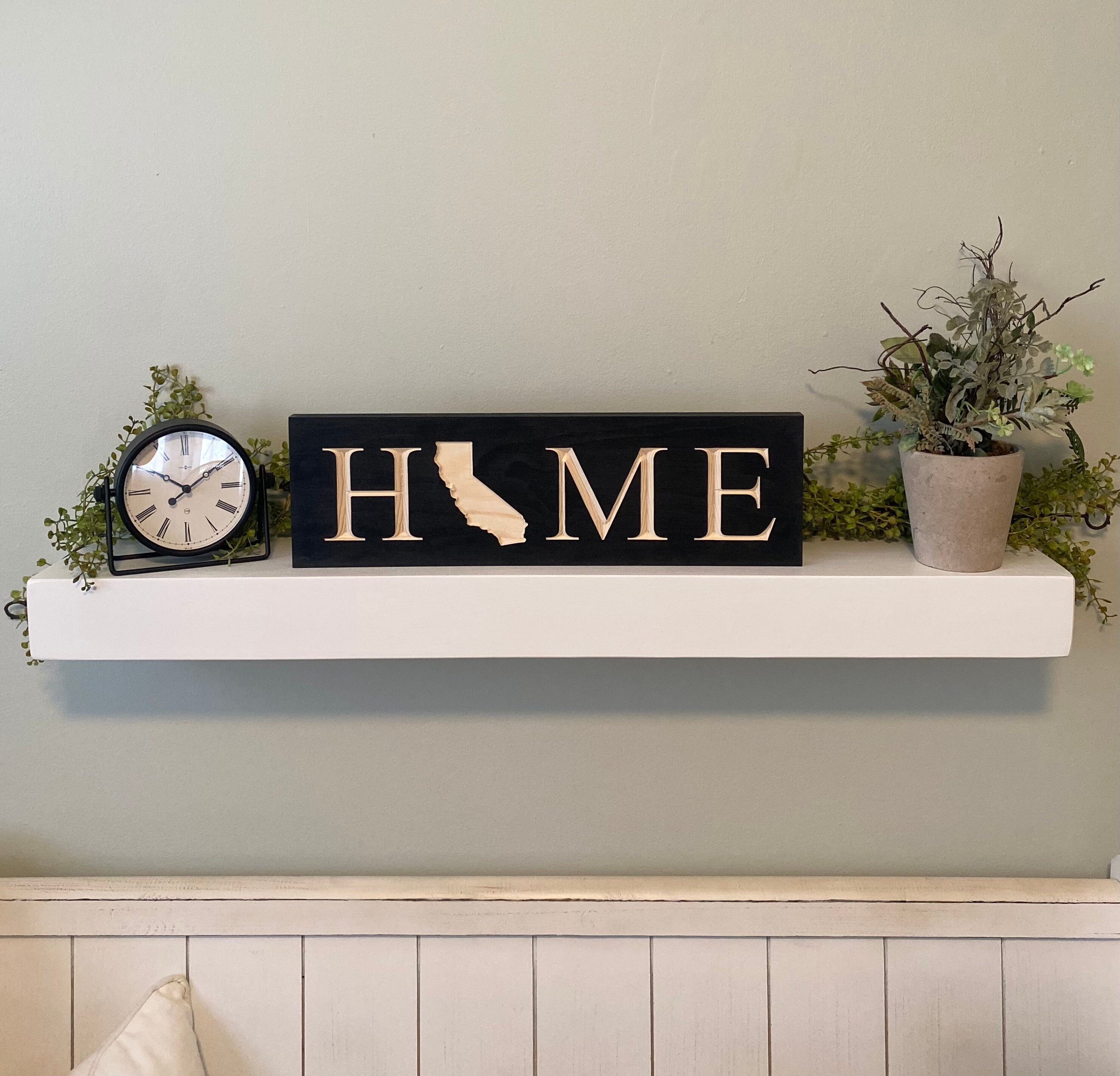 California home Sign - Etsy