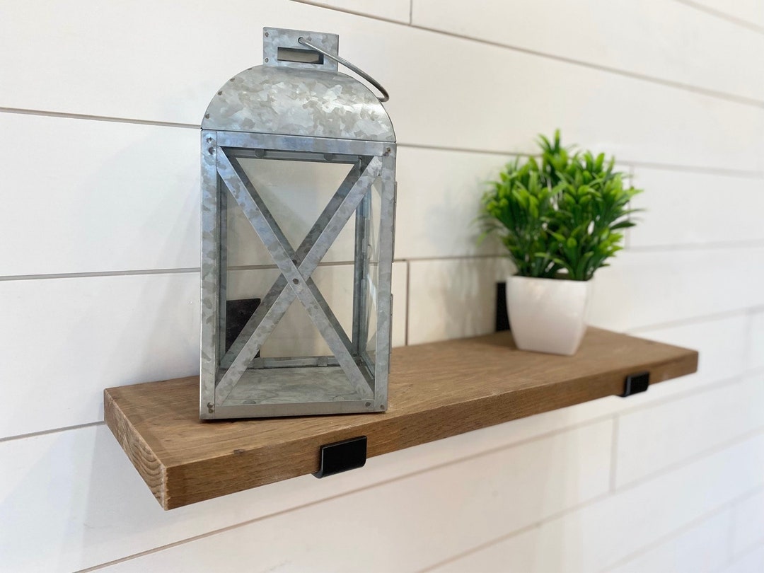Farmhouse Style Shelf FREE SHIPPING Custom Modern Rustic Floating Black ...