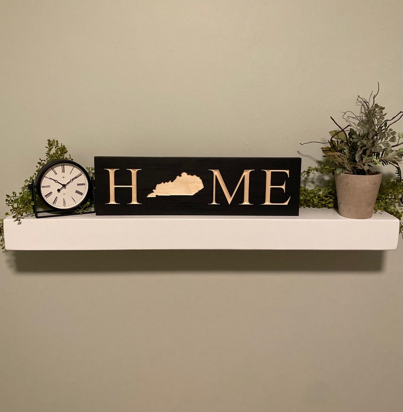 Kentucky home Sign - Etsy