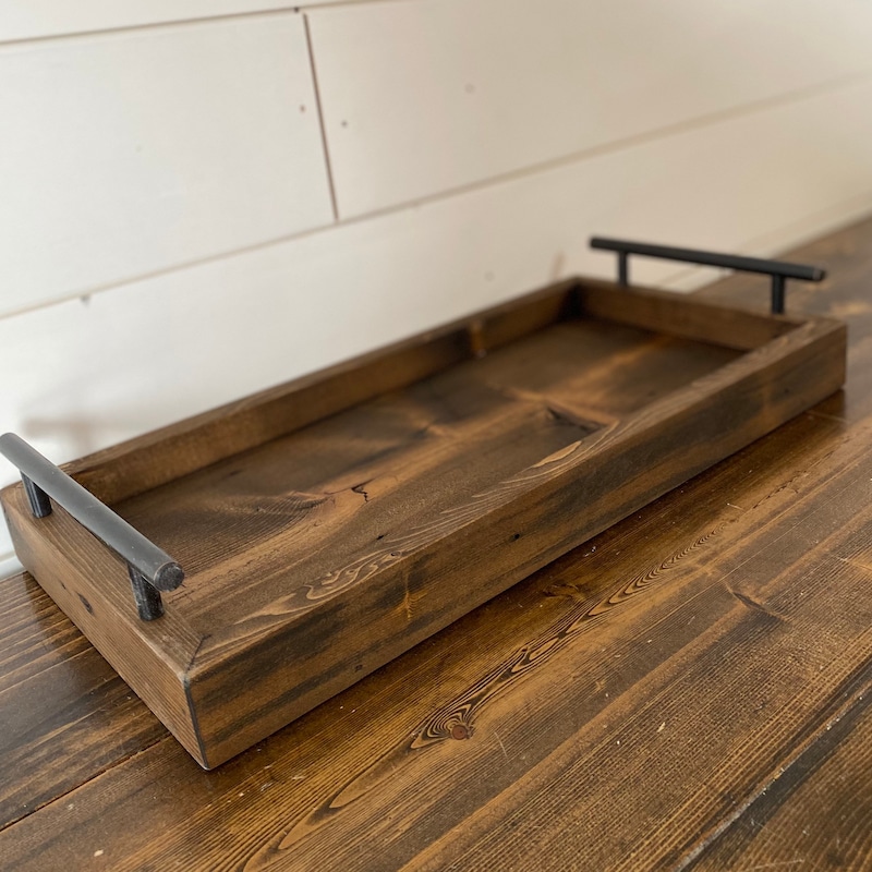 Reclaimed Wood Tray - Etsy
