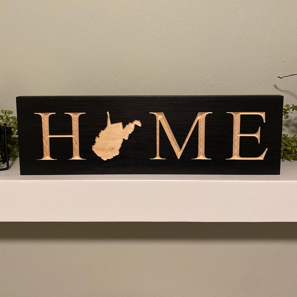 West Virginia Sign - Etsy
