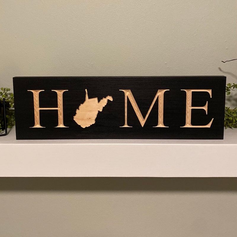 West Virginia Sign - Etsy