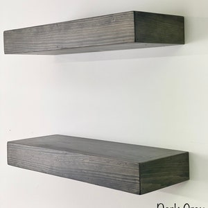 Set of 2 Floating Shelves | FREE SHIPPING | Two Floating Shelves ...