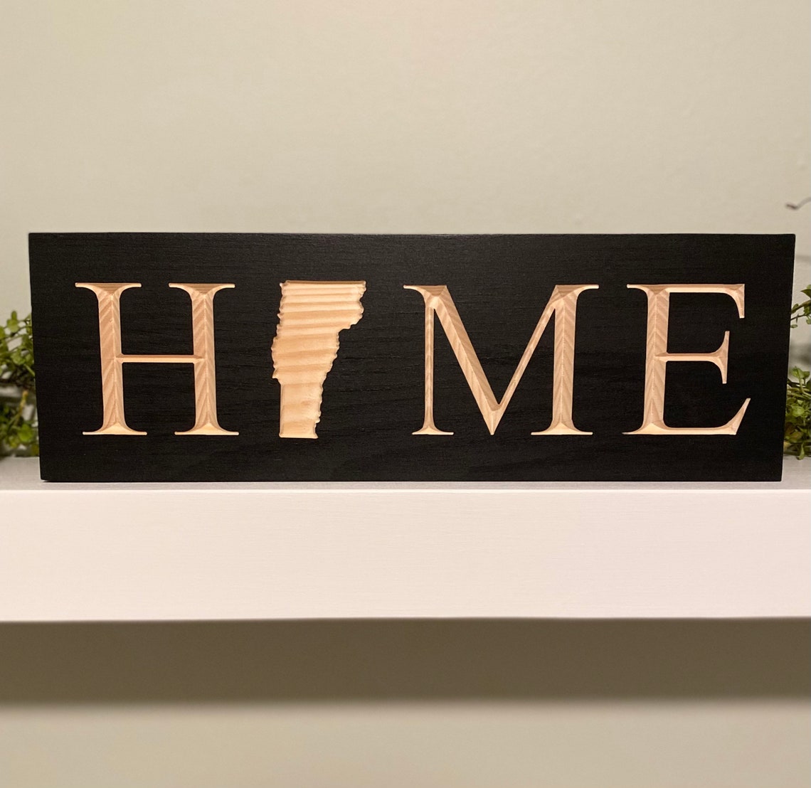 Vermont Home Sign - Etsy