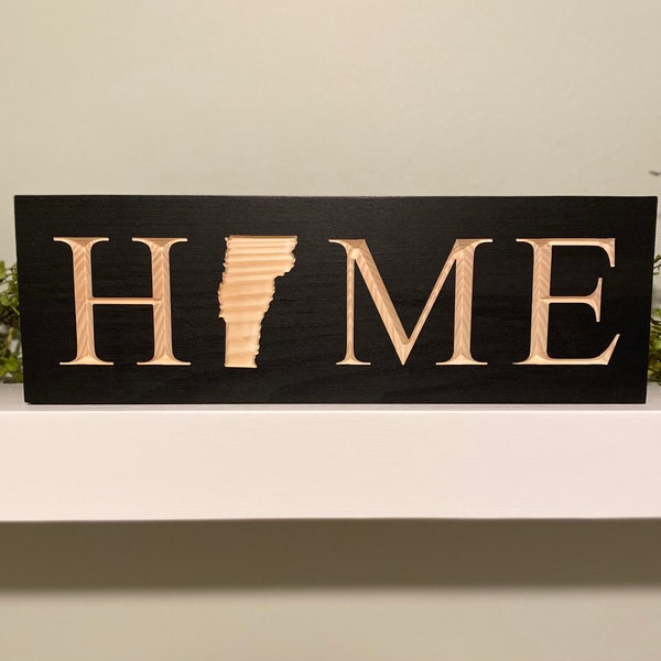 Home State Sign - Etsy