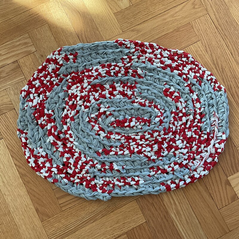 Upcycled Rag Rug - Etsy