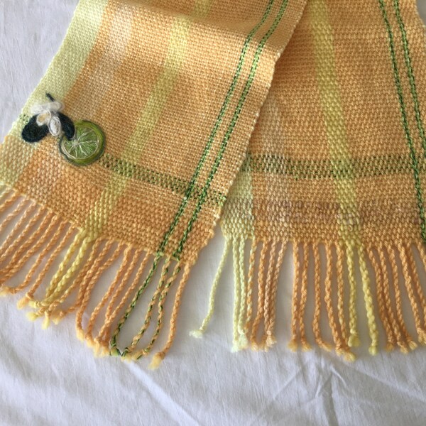 Hand Woven Scarf - Etsy
