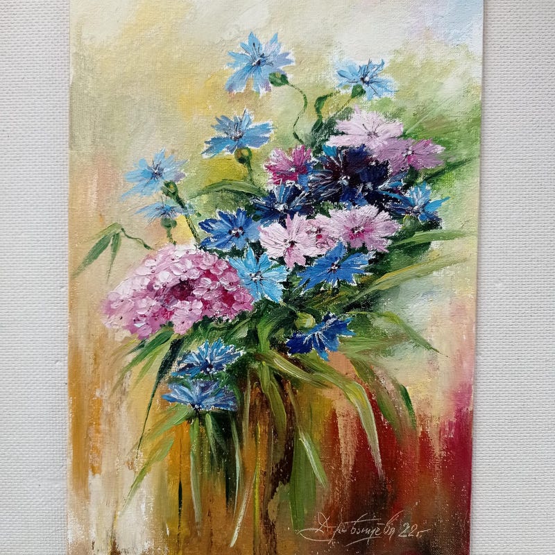 Bachelor Buttons - Etsy