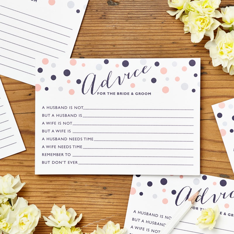 Marriage Advice Card - Etsy