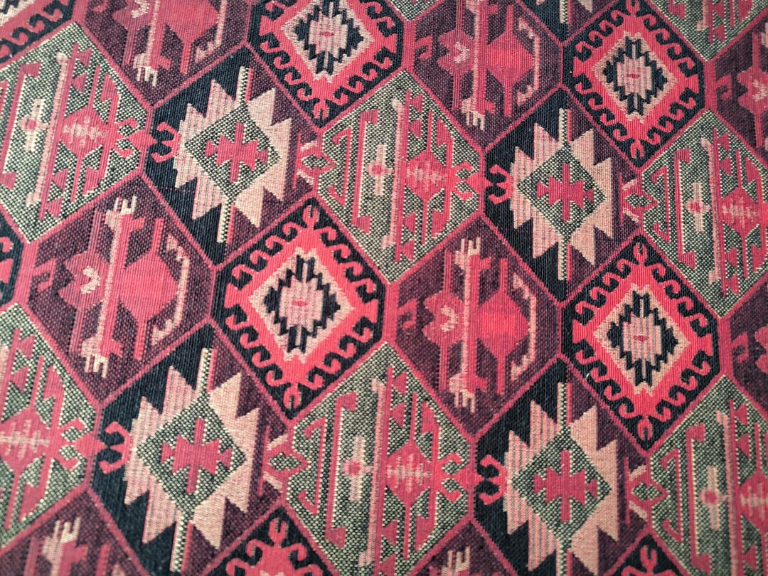 Turkish Upholstery Fabric, Aztec Stof, Jaquard Stoff, Southwestern ...