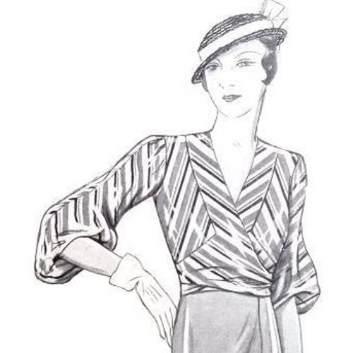 Vintage 108cm/42.5 Bust Size Early 1930s Cross Front - Etsy