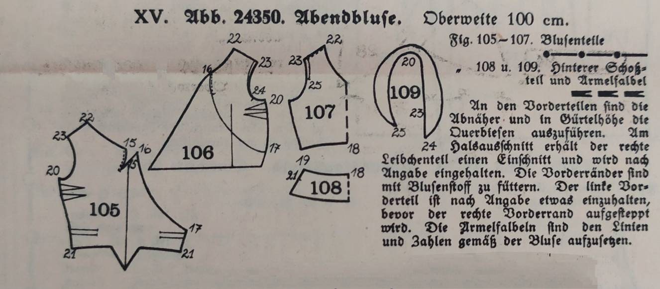 Vintage 100cm/39 Bust Size 1930s Short Sleeve Cross-bodice Side Closure ...