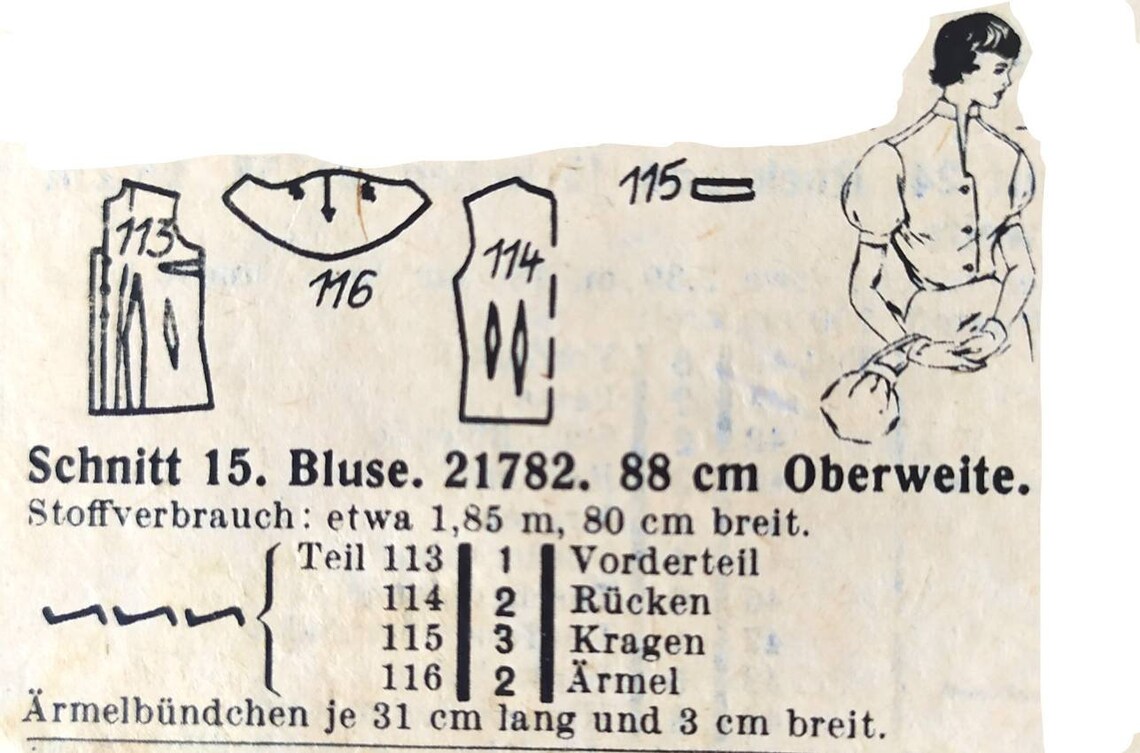 Vintage 88cm/34 Bust Size 1950s Polka Dot Summer Blouse / Summer Shirt ...