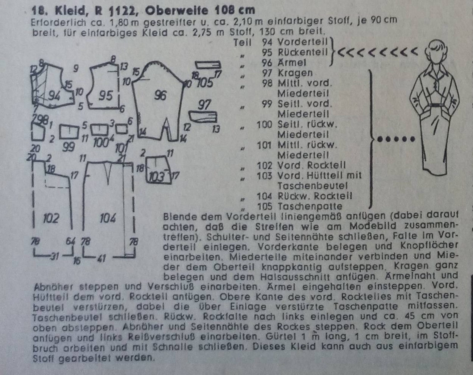 Vintage 108cm/42 Bust Size 1950s Crossed Front Midriff - Etsy