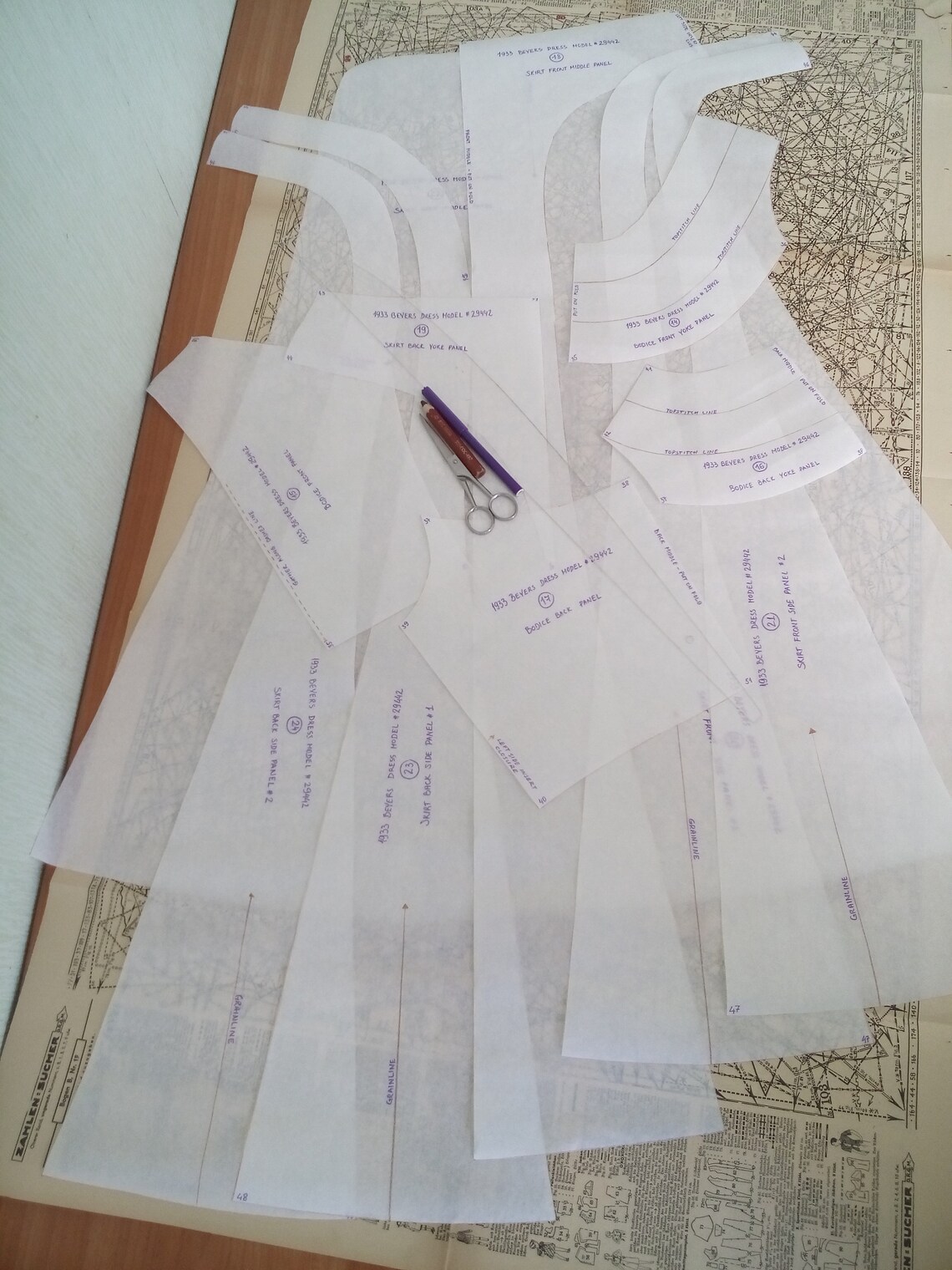 Vintage 88cm/34 Bust Size 1950s Summer Trouser and - Etsy