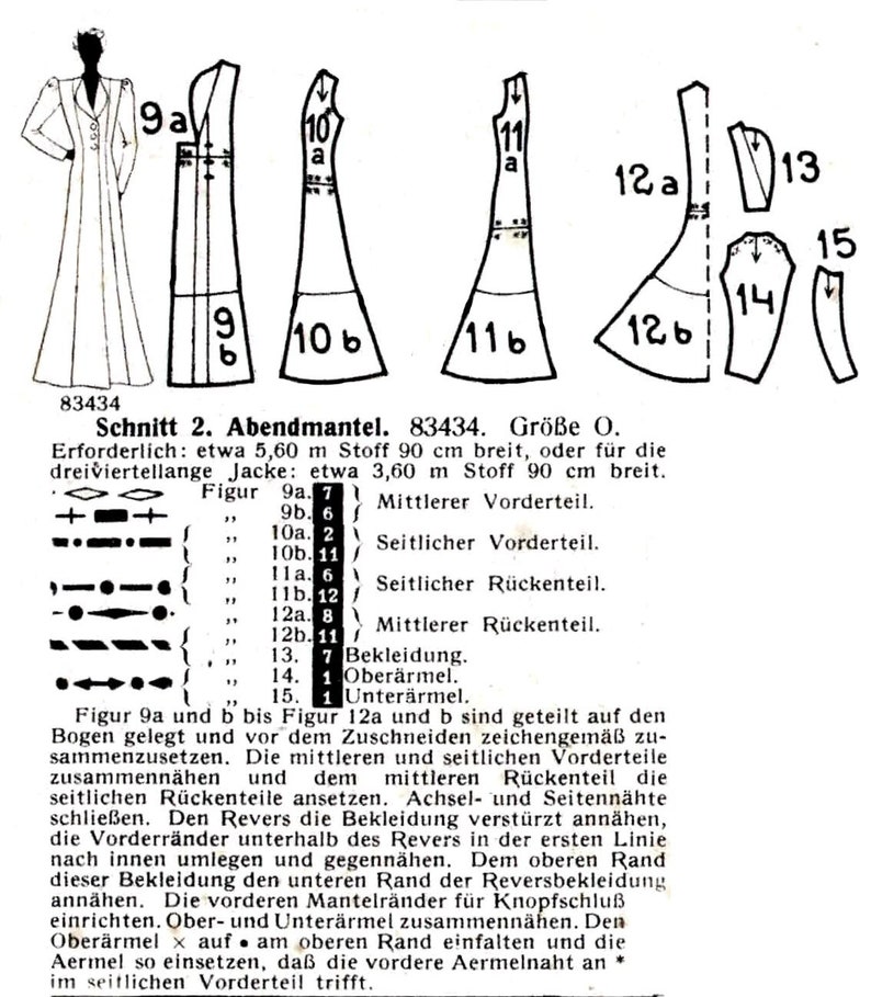 Vintage 88cm/34 or 102cm/40 Bust Size 1930s Evening / - Etsy